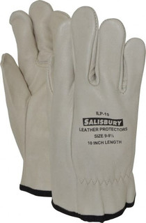 Salisbury by Honeywell Size L (9), 10" Long, Cowhide Leather Protector ...