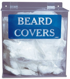 PRO-SAFE Table and Wall Mount Beard Cover Dispenser 11-3/4 Inch Wide x ...