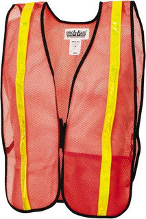 PRO-SAFE Size 4XL Orange Mesh General Purpose High Visibility Vest 55 ...