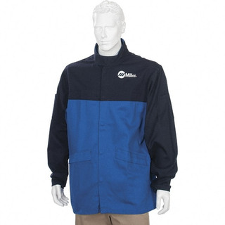 Miller Electric Mfg. Welding & Flame Resistant/Retardant Jacket 258098 ...