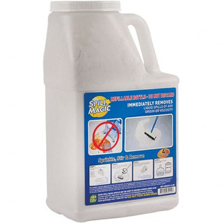 Spill Magic 3 Lb Bottle Perlite Granular Absorbent Spill Containment ...
