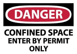 AccuformNMC 5 Qty 1 Pack Accident Prevention Label, Header: DANGER ...