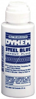 Dykem Blue Layout Fluid 2 Ounce Felt Tip Applicator 80200 - 00264176 ...
