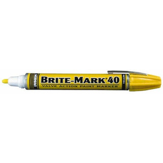 Dykem Yellow Oil-Based Paint Marker Broad Tip, Oil Based 40006 ...