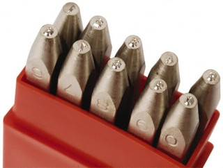 Pryor 10 Piece, 1/8" Character Steel Stamp Set Figures, Heavy Duty ...