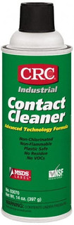 CRC 14 Ounce Aerosol Contact Cleaner 27,600 Volt Dielectric Strength ...