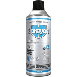 Sprayon 11 Ounce Aerosol Contact Cleaner -20°F Flash Point, Flammable ...