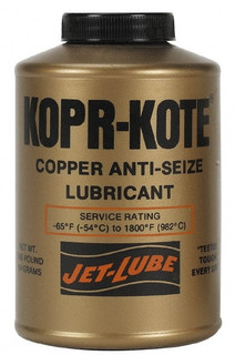 Jet-Lube 12 oz Aerosol High Temperature Anti-Seize Lubricant Copper ...