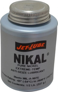 Jet-Lube 0.5 Lb Can High Temperature Anti-Seize Lubricant Nickel, -65 ...