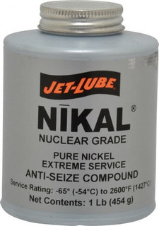 Jet-Lube 1 Lb Can Extreme Temperature Anti-Seize Lubricant Nickel, -65 ...