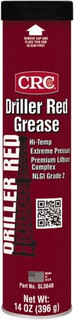 CRC 14 oz Cartridge Lithium Extreme Pressure Grease Red, Extreme ...