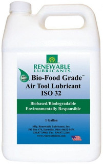 Renewable Lubricants 1 Gal Bottle, ISO 32, Air Tool Oil -20°F to 230 ...
