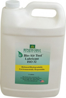Renewable Lubricants 1 Gal Bottle, ISO 32, Air Tool Oil -22°F to 250 ...