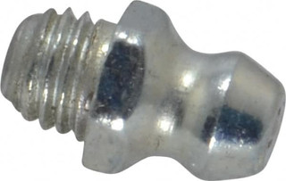 Alemite Straight Head Angle, 1/4-28 Taper Steel Taper Thread Grease ...
