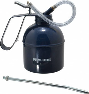 PROLUBE 1,000 mL Capcity, 8" Long Flexible Spout, Lever-Type Oiler ...