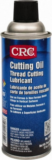 CRC 12 oz Aerosol Cutting Fluid Straight Oil, For Use on Ferrous Metals ...