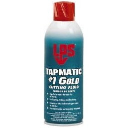LPS Labs Tapmatic #1 Gold 11 oz Aerosol Cutting & Tapping Fluid ...