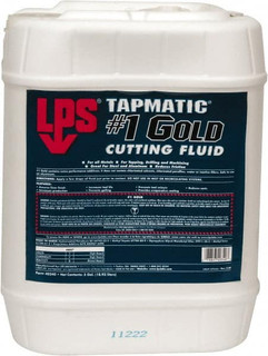 LPS Labs Tapmatic #1 Gold 5 Gal Pail Cutting & Tapping Fluid Straight ...