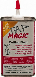 Tap Magic EP-Xtra 4 oz Can Cutting & Tapping Fluid Semisynthetic, For ...