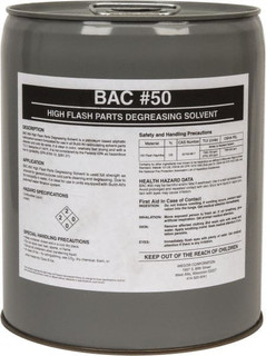 Made in USA 5 Gal Pail Parts Washer Fluid Solvent-Based BAC505 ...