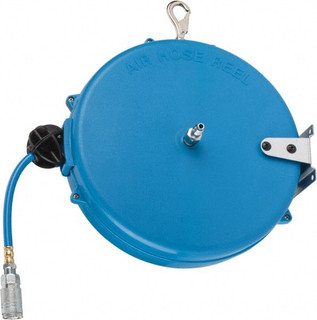 PRO-SOURCE 28 ft. Spring Retractable Hose Reel 150 psi, Hose Included ...