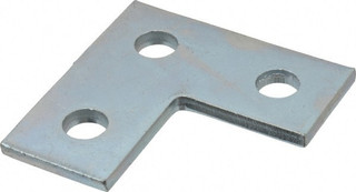 Cooper B-Line Zinc Plated Carbon Steel Flat Corner Strut Fitting 1/2 ...