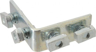 Cooper B-Line Zinc Plated Carbon Steel 90° Preassembled Strut Fitting 1 ...