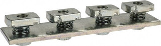 Cooper B-Line Zinc Plated Carbon Steel Preassembled Flat Splice Strut ...