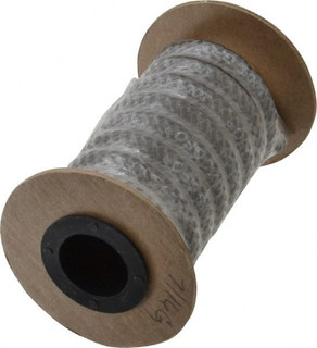 Made in USA 7/16" x 3.9 ft. Spool Length, 100% GFO Fiber Compression ...