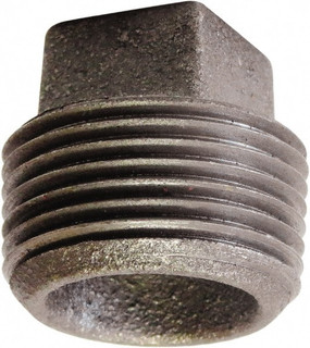 Made in USA Size 2", Class 125, Cast Iron Black Pipe Countersunk Plug ...