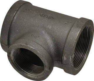Value Collection Size 2 x 2 x 1-1/2", Class 150, Malleable Iron Black ...