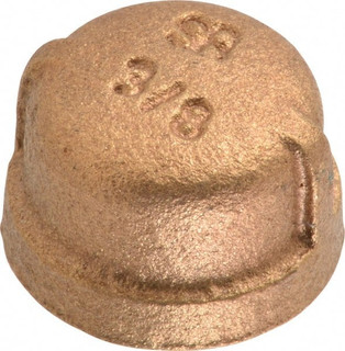 Merit Brass 3/8" Brass Pipe End Cap FBSPT Ends, Class 125 XB116-06 ...