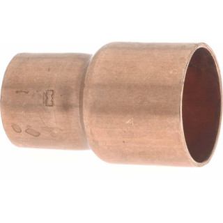 Mueller Industries 1 x 3/4" Wrot Copper Pipe Reducer Coupling C x C ...