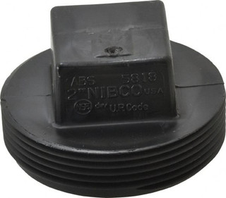 NIBCO 2", ABS Drain, Waste & Vent Pipe Plug MIPT I177250 - 63274088 ...