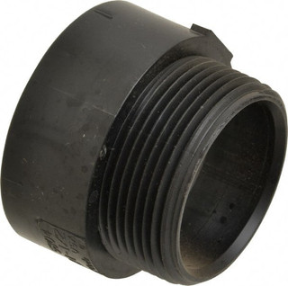 NIBCO 1-1/2", ABS Drain, Waste & Vent Pipe Adapter Hub x MIPT I030500 ...
