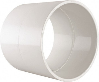 Value Collection 8" PVC Plastic Pipe Coupling Schedule 40, Slip x Slip ...