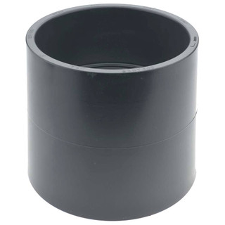 Value Collection 8" PVC Plastic Pipe Coupling Schedule 80, Slip x Slip ...