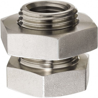 Made in USA 1/4" 316 Stainless Steel Pipe Anchor Coupling with Locknut ...