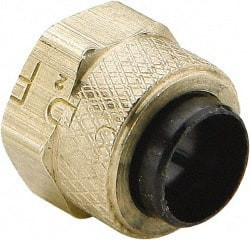 Parker Hannifin 3/8" Tube OD Brass Compression Tube Nut & Sleeve 0 to ...