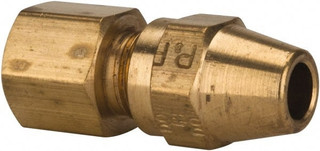 Parker Hannifin 3/8" Tube OD x 3/8-18 NPTF Brass Compression Tube ...