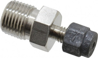 Parker Hannifin 1/16" Tube OD x 1/8 NPT Stainless Steel Compression ...