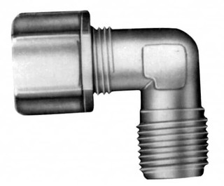 Made in USA 1/4" Tube OD, Acetal/Celcon Plastic Compression Tube Male ...