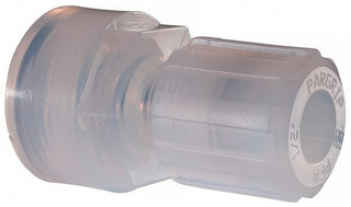NewAge Industries 1/2" Tube OD, PFA PTFE Plastic Compression Tube ...