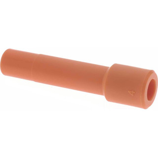 SMC Pneumatics 1/4" OD, Brass/Polybutylene Push-to-Connect Plug 150 Max ...