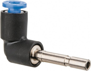 SMC Pneumatics 4mm OD, 4mm Thread, Brass/Polybutylene Push-to-Connect ...