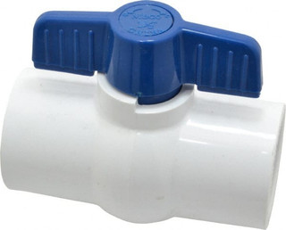 NIBCO 1-1/2" Pipe, Standard Port, PVC Miniature Ball Valve 1 Piece ...