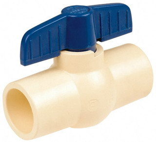 NIBCO 3" Pipe, Standard Port, PVC Miniature Ball Valve 1 Piece, Inline ...