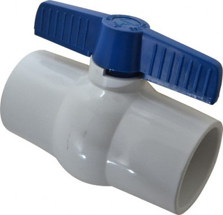 NIBCO 3" Pipe, Standard Port, PVC Miniature Ball Valve 1 Piece, Inline ...