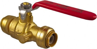 SharkBite 3/4 x 3/4" Pipe, Standard Port, Brass Standard Ball Valve ...