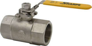 Sharpe Valves 2" Pipe, Standard Port, Stainless Steel Steam Service ...